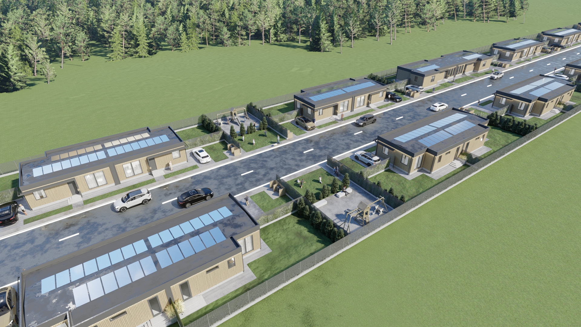 Case nZEB eficiente energetic - Sol Residences Domneşti